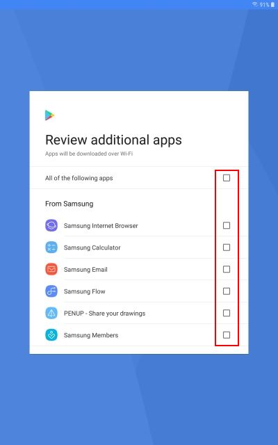 Tablet Samsung Galaxy Tab S4