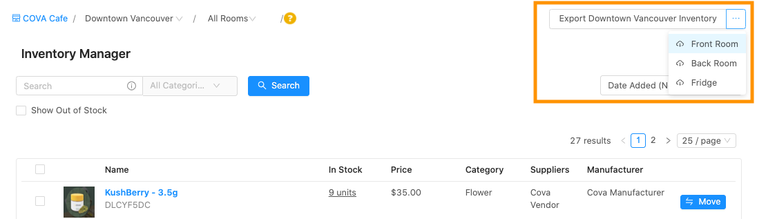 Inventory Adjustments