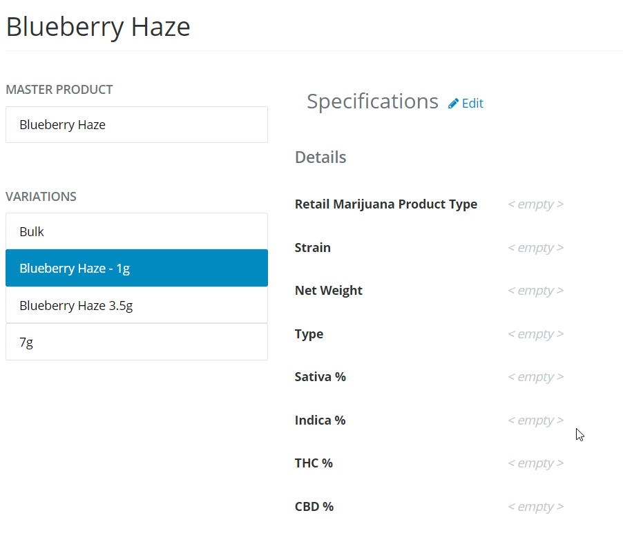 THC % Setup Guide for Integrations